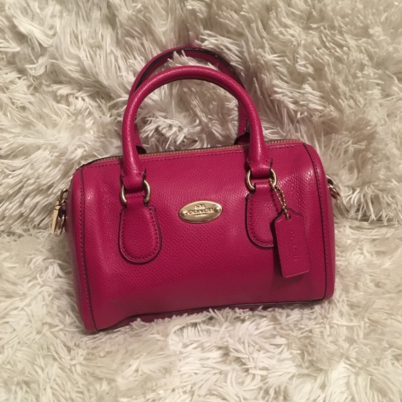 Coach | Bags | Coach Baby Bennett Leather Satchel Crossbody | Poshmark